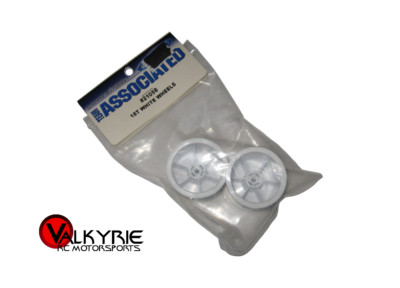 Vintage RC Associated RC18T Wheels Plastic White (2) 21058 | eBay
