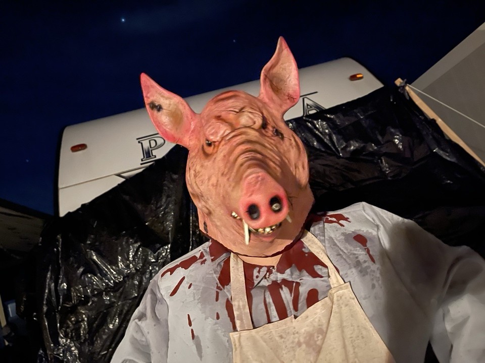 Spirit Halloween 2020 The Butcher Animatronic VERY RARE PROP SOLD OUT ...