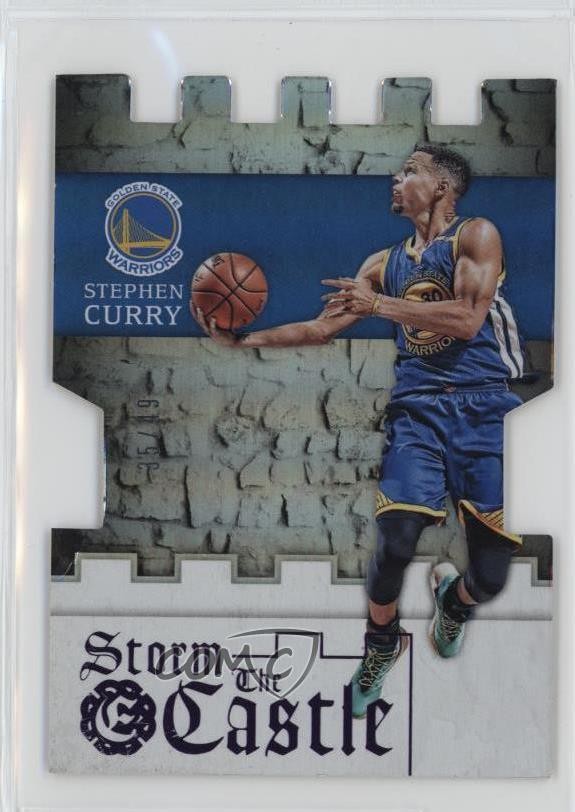 Stephen Curry 2016 Excalibur #9 Storm the Castle - Purple /49 Price ...
