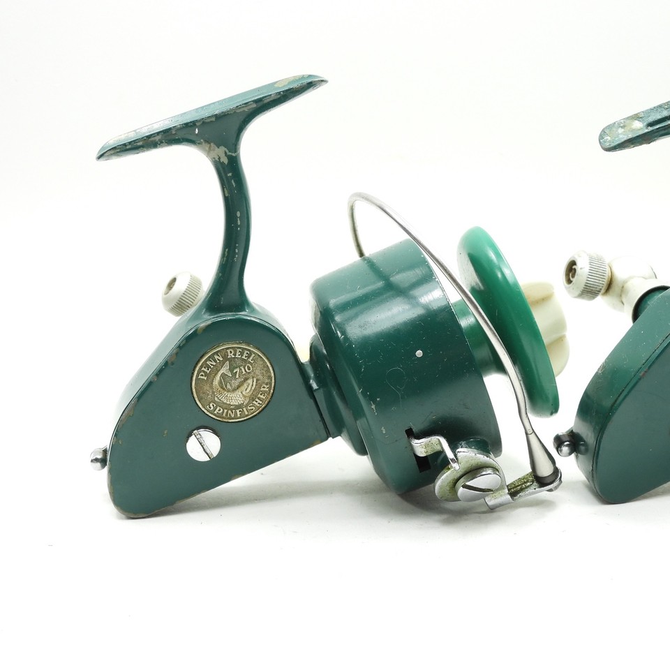 Lot of 3 Vintage Penn Spinfisher 710 Fishing Reels. Made in USA. | eBay
