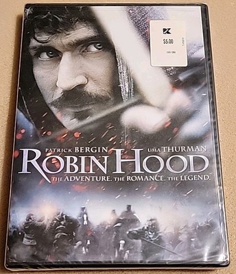 NEW Robin Hood (DVD, 1991) Patrick Bergin, Uma Thurman, 20th Century ...