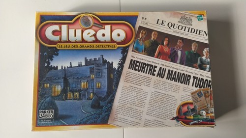 CLUEDO - édition Parker de 2002 - LE QUOTIDIEN - Meurtre au Manoir ...