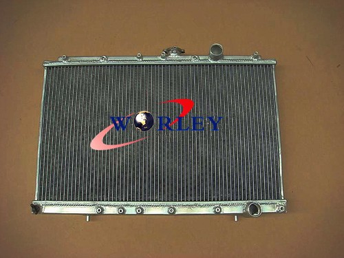 ALUMINUM RADIATOR FOR MITSUBISHI LANCER EVO 1/2/3 I/II/III CD9A/CE9A ...