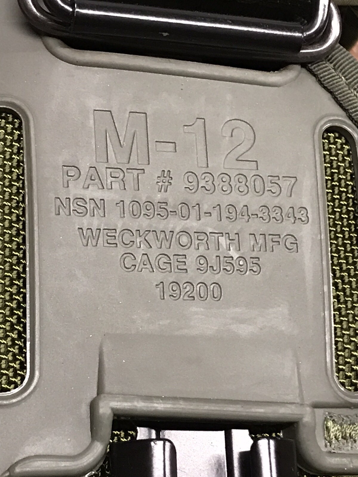 M12 Beretta 92 M9 Nylon Holster USGI Weckworth Ambidextrous OD Green | eBay