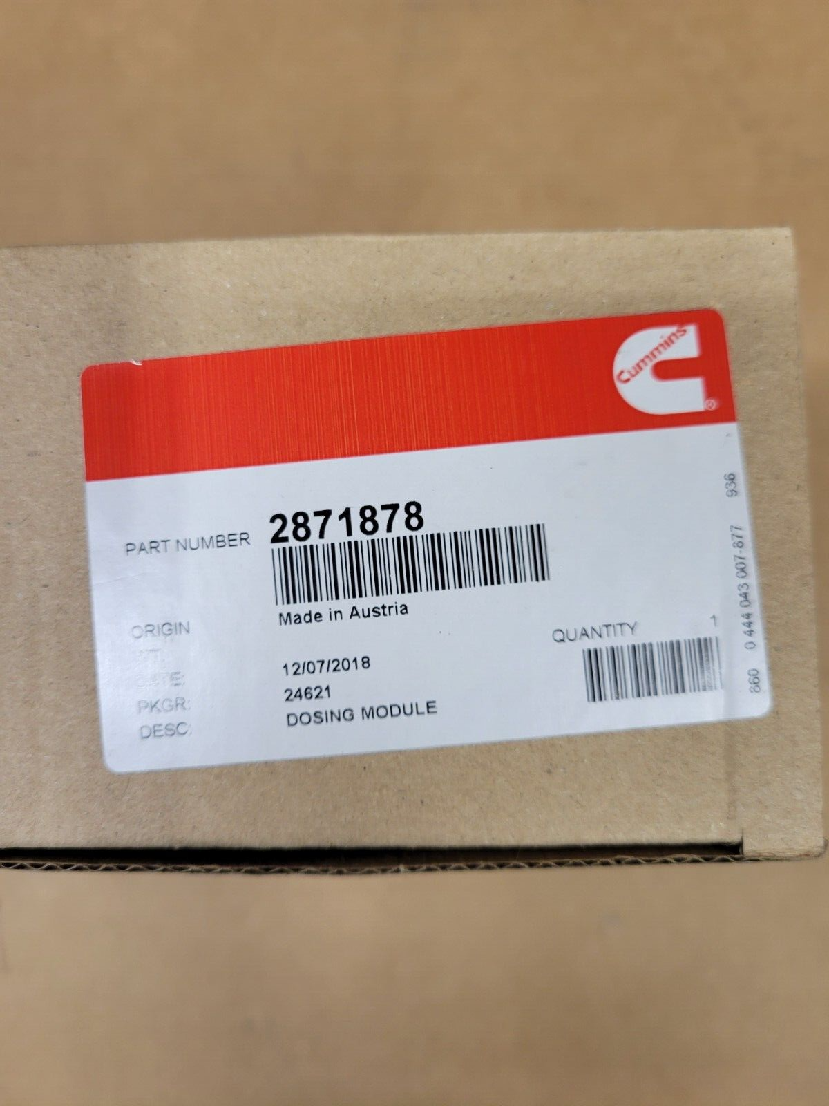 New Cummins DEF Injector Fits 2011-2012 Dodge Ram 3500 4500 5500 6.7 ...