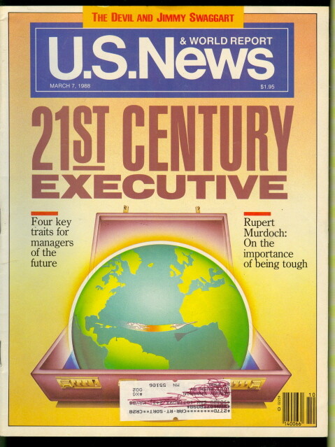 1988 U.S. News & World Report: 21st Century Executive/Devil & Jimmy ...