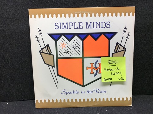 (H29) SIMPLE MINDS / VINTAGE LP / SPARKLE IN THE RAIN / 1984 A&M 64981 ...