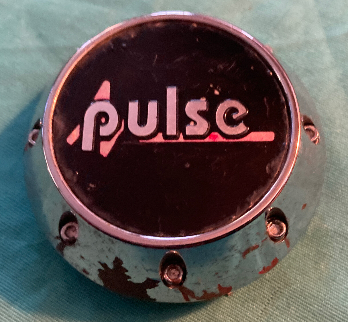1 Pulse Aftermarket Wheel Custom Center Cap Black Chrome S209-33 ...