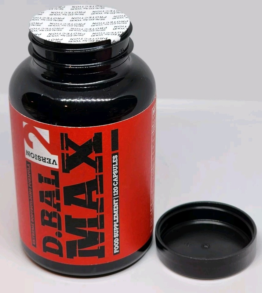 D-Bal Max Version 2 D.Bal Extreme Bodybuilding Formula 120 Capsules New ...
