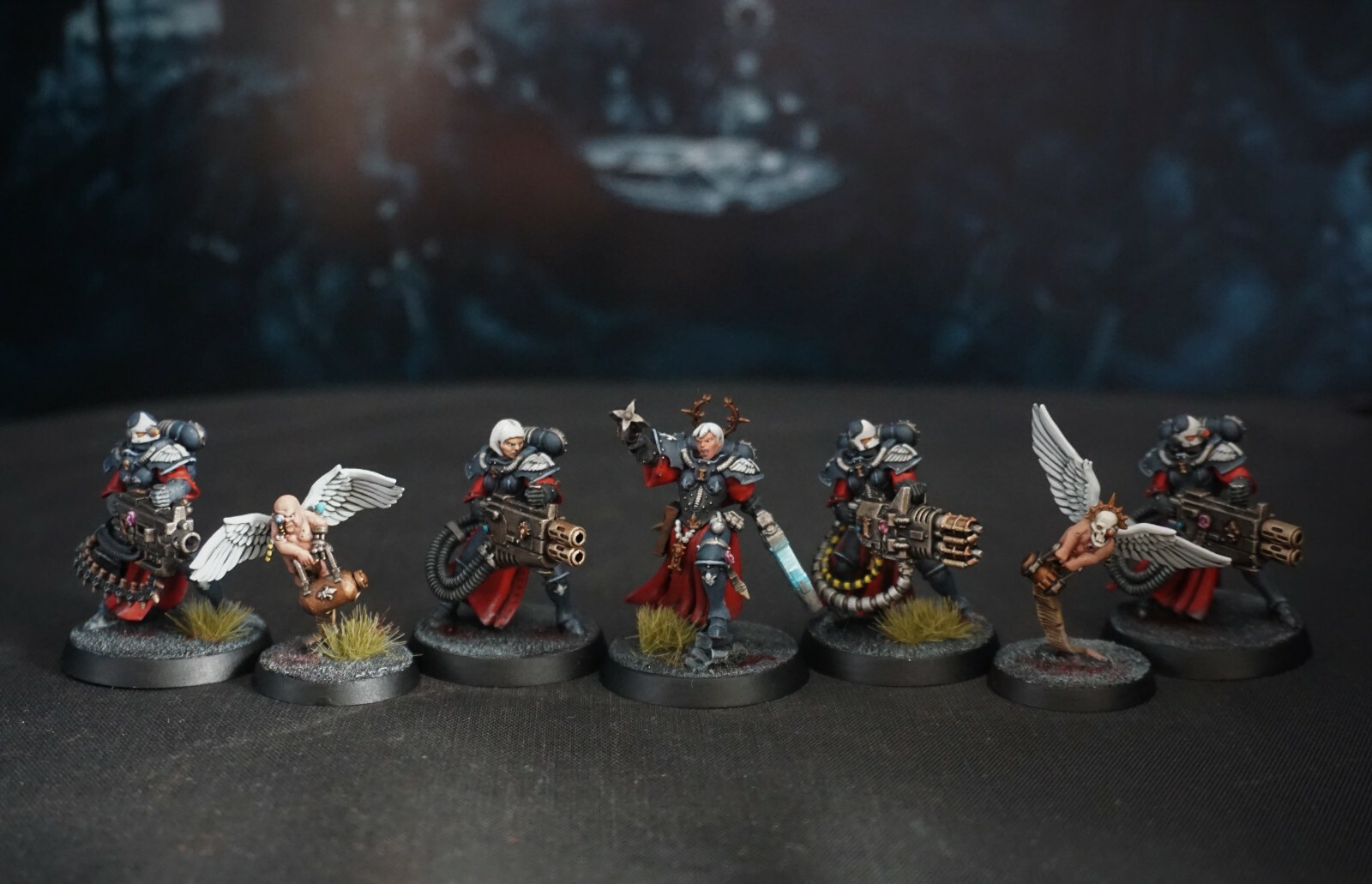 Retributor Squad Adepta Sororitas painted Warhammer 40k Sisters of ...