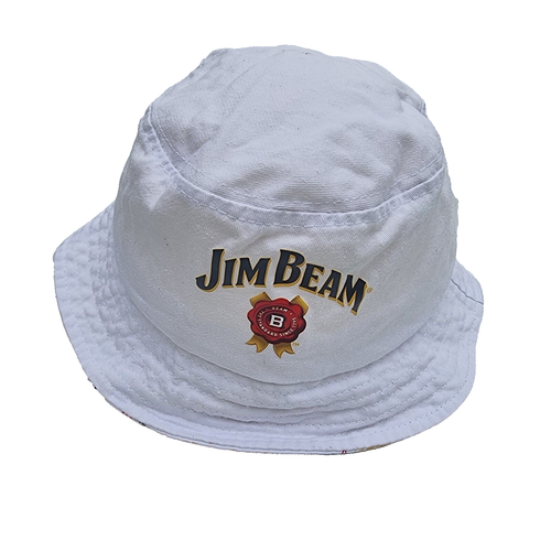 Jim Beam Bucket Hat White - official merch summer hat | eBay