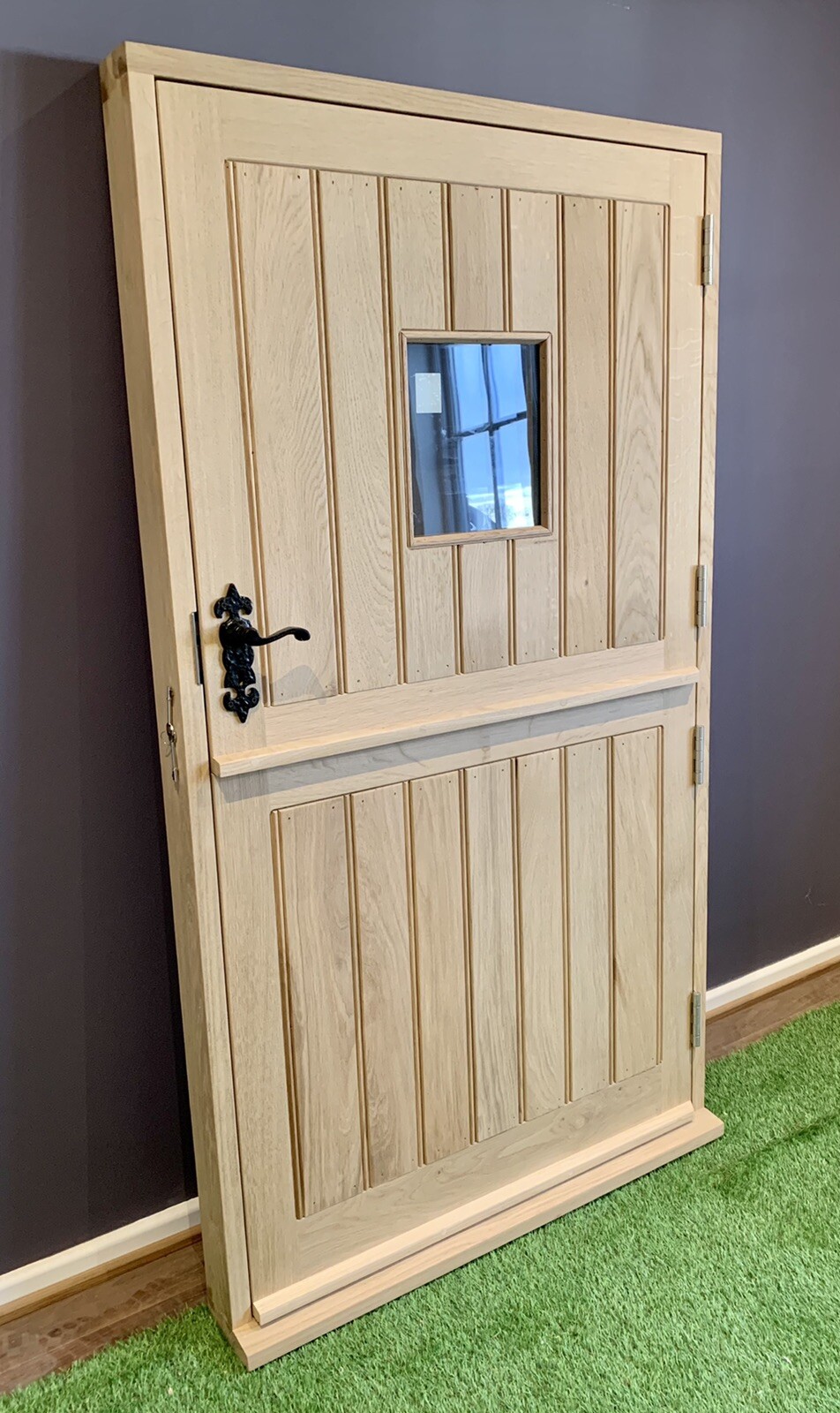 External Solid Oak Stable Door & Frame Shepherds Hut Garden Room 1000mm X 1900mm | eBay UK