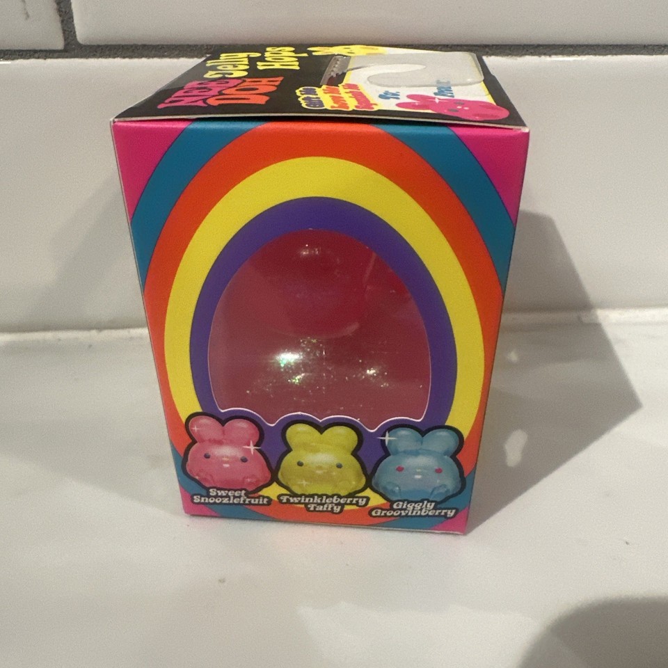 NeeDoh JELLY HOPS Scented Glitter Bunny Squishy NEE DOH Easter Squish ...