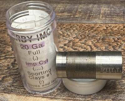 Weatherby IMC 20ga Choke Tubes, Full Cylinder | eBay