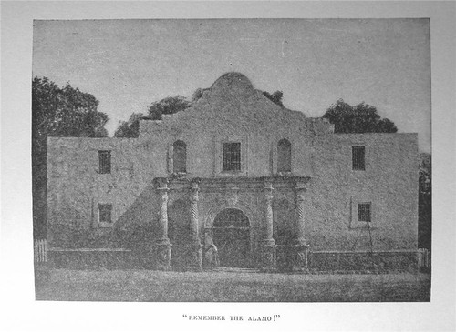 1892 REMEMBER THE ALAMO PRINT EARLY TEXAS HISTORY SAN ANTONIO ...