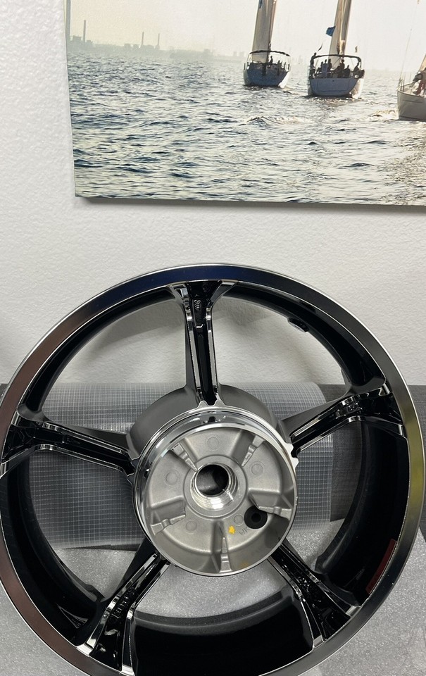 HARLEY road Glide WHEELS 2024 -25 CVO LIMITED CHROME & BLACK OEM RIMS ...