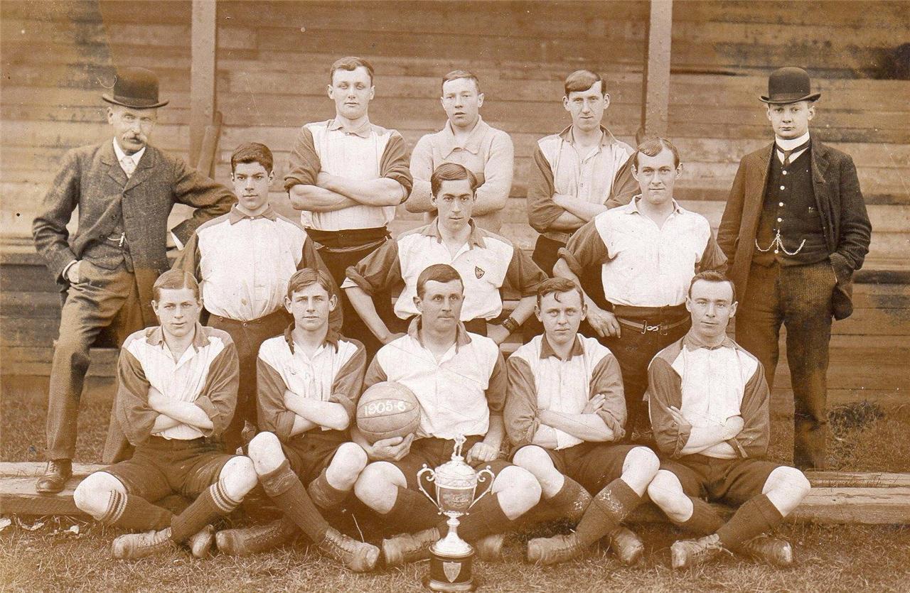 Torrington F C Football Club 1905/06 unused RP old pc | eBay UK
