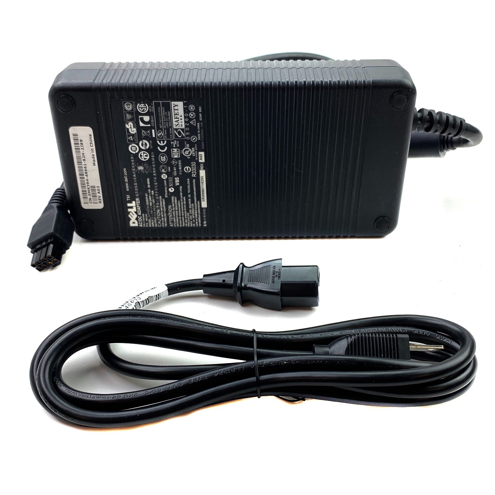Genuine Dell D220P-01 AC Power Supply Power Adapter 12V 18A 8-Pin ...