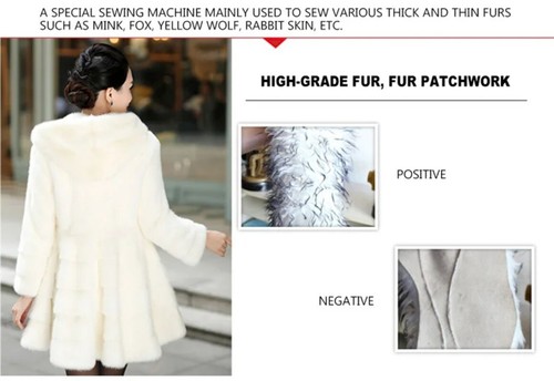 KX4-5 Fur machine, fur stitching machine, mink fur sewing machine 2500 ...