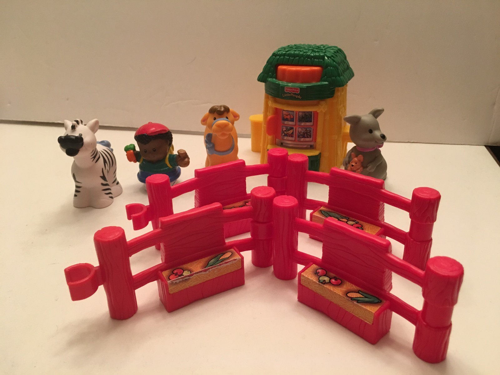 Fisher Price Little People Baby Zoo Animals Kangaroo Camel Zebra | eBay