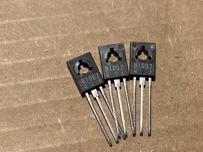 3 NOS Vintage 2SB1007 Transistors | eBay