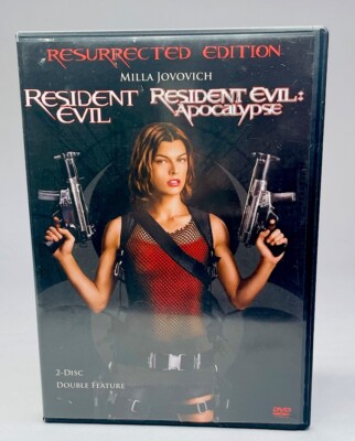 Resident Evil & Resident Evil: Apocalypse 2 Disc DVD Resurrected ...