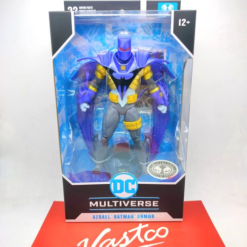McFarlane DC Multiverse AZRAEL BATMAN ARMOR KNIGHTSEND Platinum BLUE 7 ...