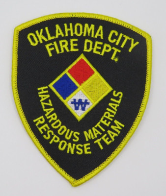 Oklahoma City Fire Department Oklahoma Haz-Mat Response Team Patch | eBay