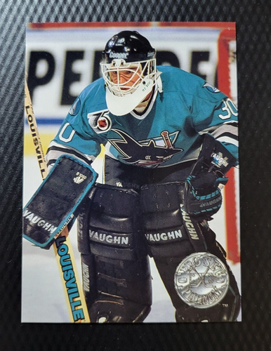 1992 Pro Set Platinum Performer JEFF HACKETT San Jose Sharks Hockey NHL ...