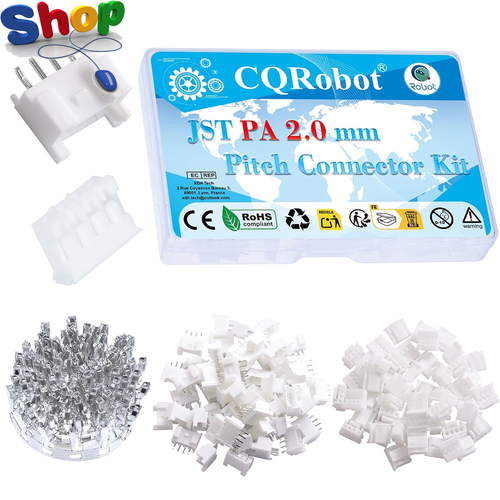 JST PA 2.0 Mm Pitch 4-Pin Electronic Computer Connector IC Male Plugs ...