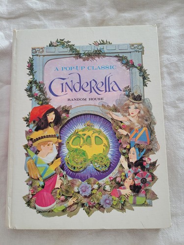 Vintage Cinderella Pop-Up Classic Book Random House Nice Condition ...
