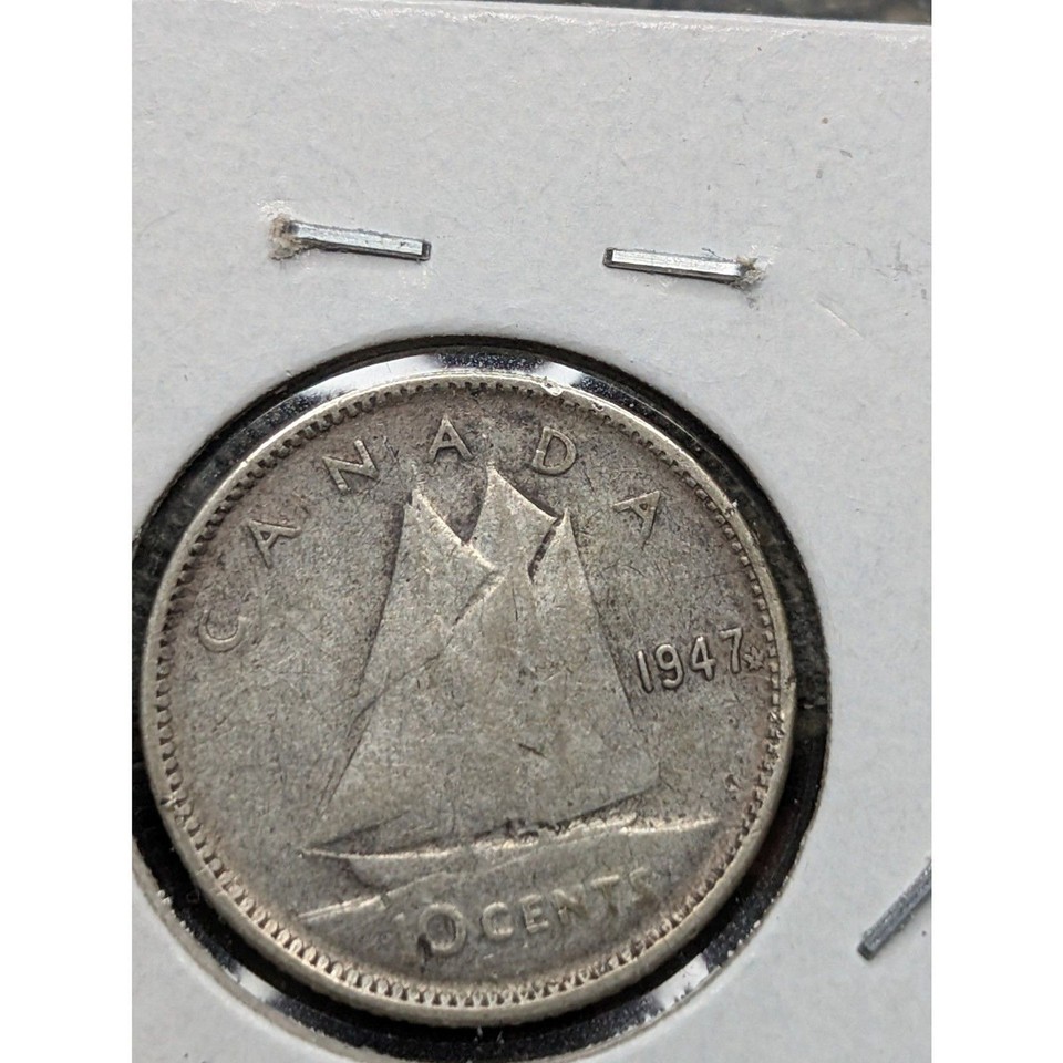 1947 Maple Leaf Canada Dime – 80% Silver, George VI | eBay