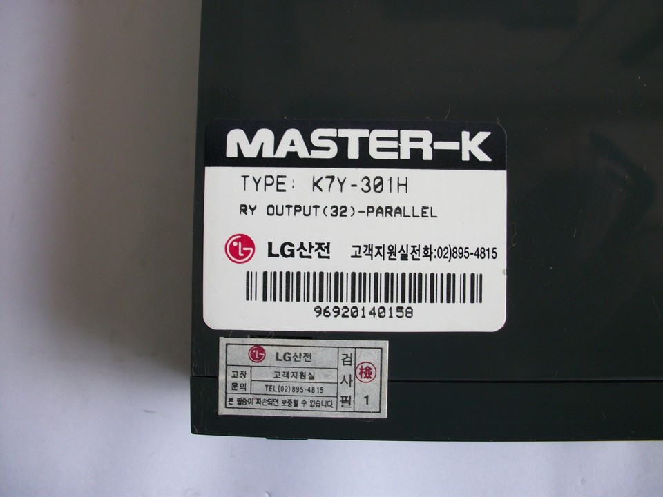 MASTER-K LG K7Y-301H K7Y301H XLNT FAST SHIPPING | eBay