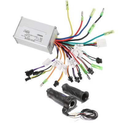 36V/48V 350W-500W Brushless Motor Controller Throttle Electric Scooter ...