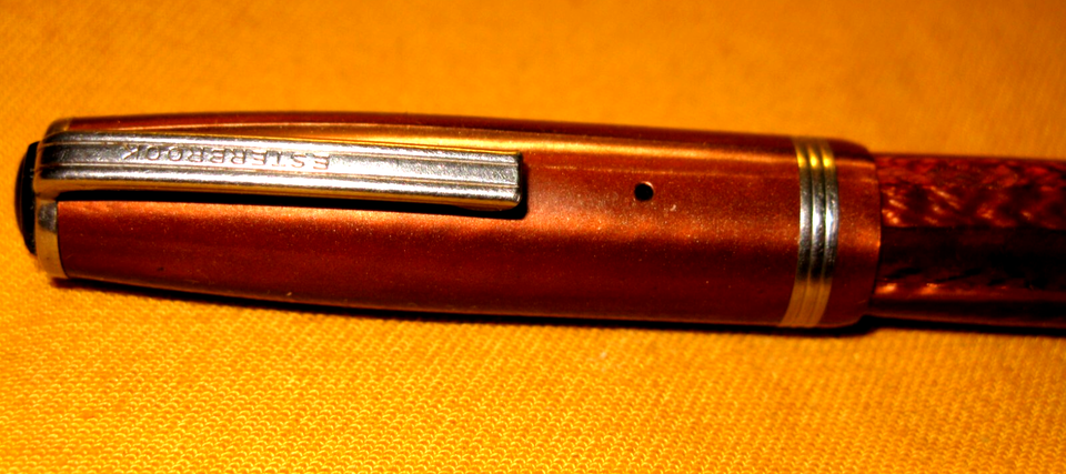VTG. COPPER ESTERBROOK W/2668 NIB ALONG NEW INK BLADDER | eBay