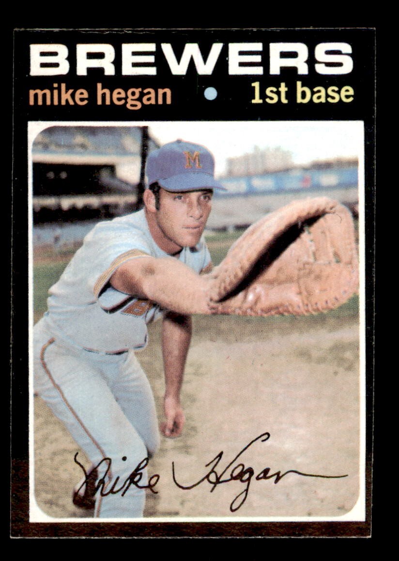 1971 Topps Baseball #415 Mike Hegan NM *d10 | eBay