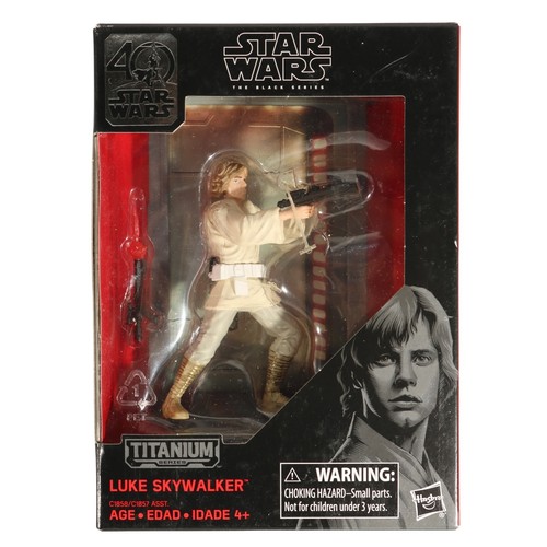 Star Wars Black Series Titanium Collection - Luke Skywalker - MISB | eBay