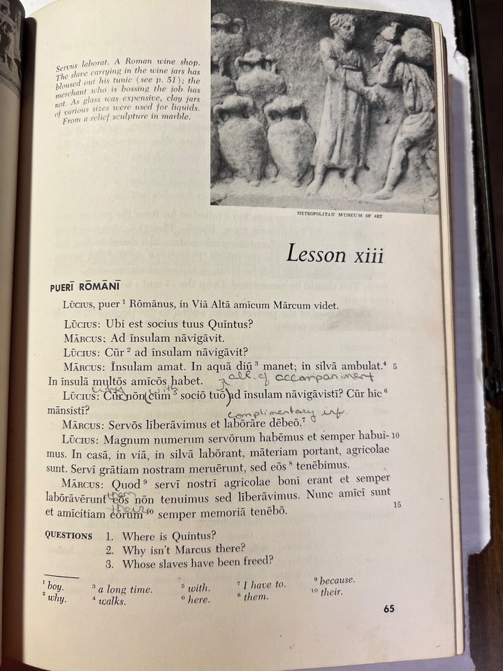 Latin for Americans First Book by B. L. Ullman (hardcover 1956) | eBay