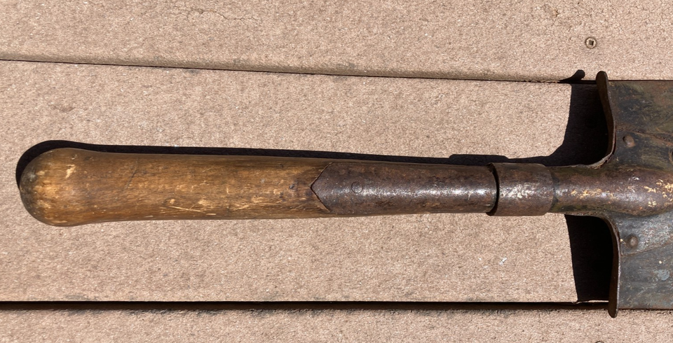 WW1 Imperial GERMAN 1916 Dated SAPPER FIELD TRENCH ENTRENCHING SHOVEL ...