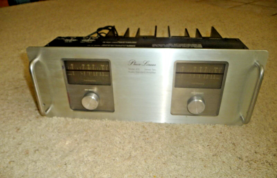 Phase Linear 400 Series Two Amplifier, Upgraded White Oak ...