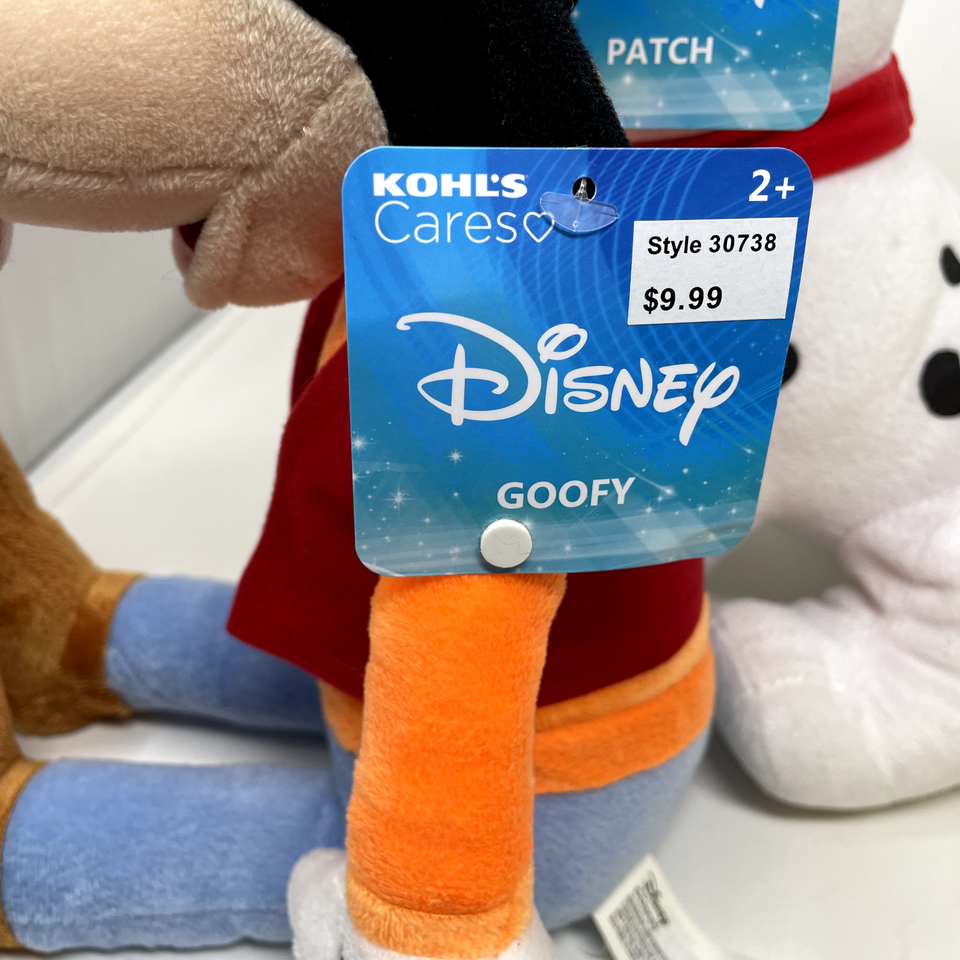 Kohls Cares Disney Plush Lot of 5 Dumbo Goofy Pluto Horton Patch NWT | eBay