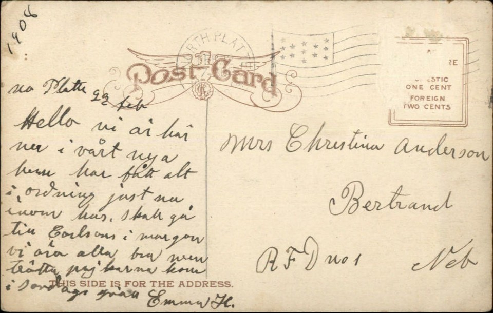 Buffalo Bill Grandson Cody Boal North Platte NE c1910 Postcard | eBay