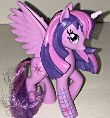 MLP Princess Twilight Sparkle Pegasus Unicorn Long Legs Purple Plaid ...