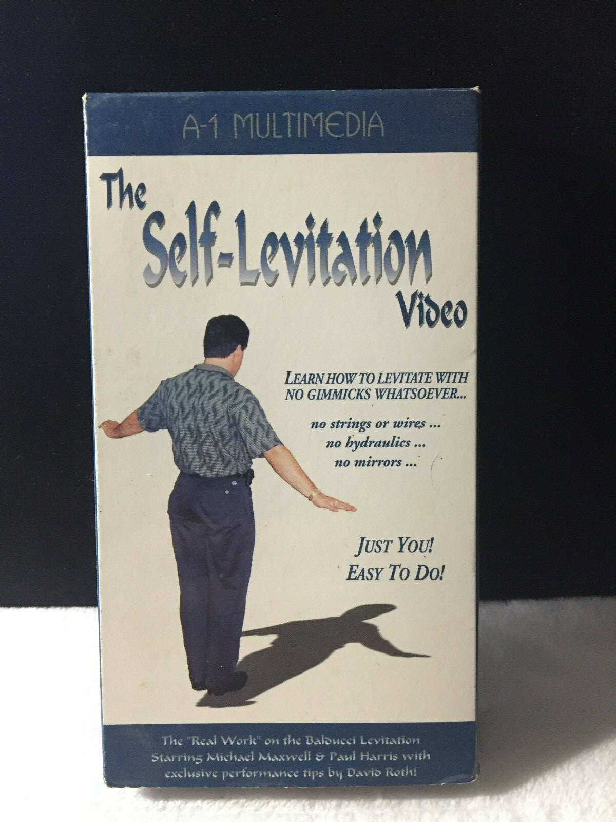 The Balducci Self Levitation Video VHS Michael Maxwell Paul Harris ...