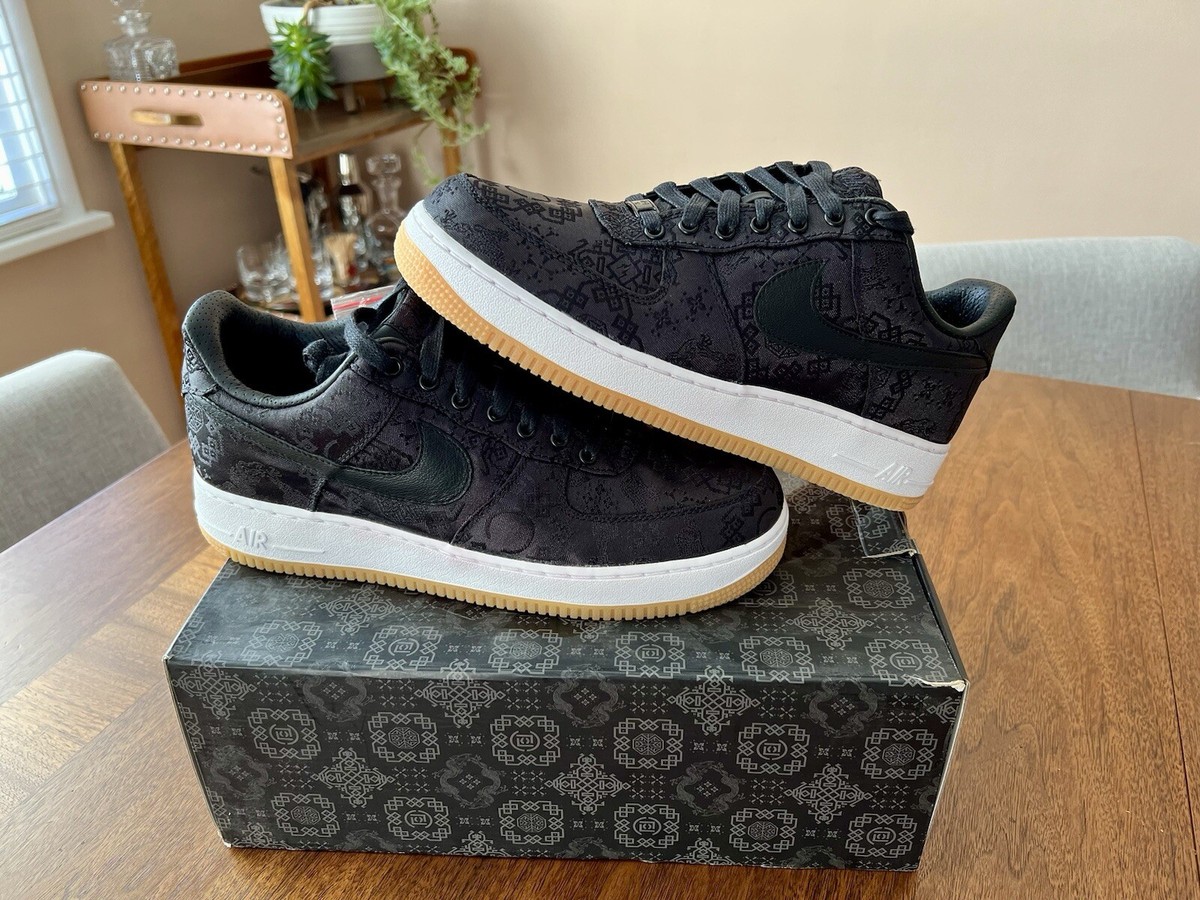 Size 10 - Nike Fragment Design x CLOT x Air Force 1 Black Size 10 - Nike Fragment Design x CLOT x Air Force 1 Black