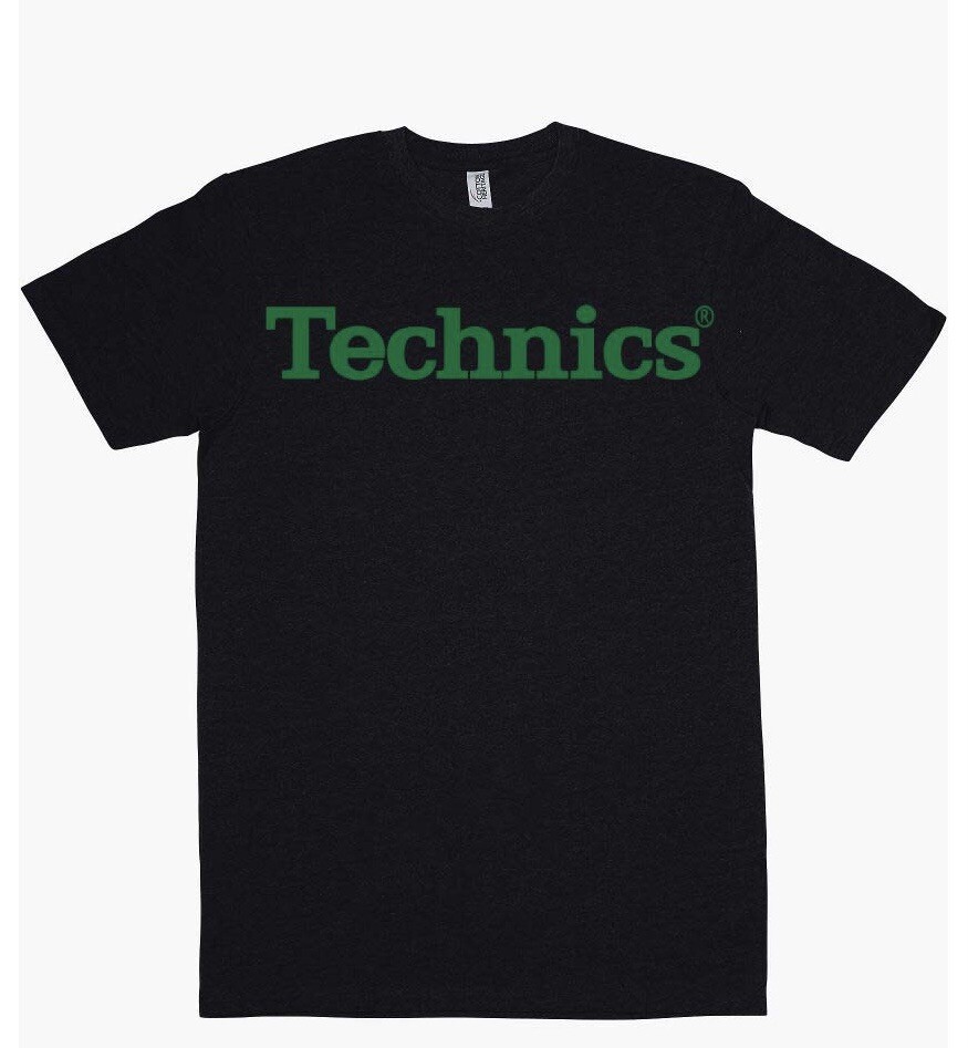 TECHNICS LOGO T SHIRT DJ 1200 TURNTABLE MUSIC VARIOUS COLORS SIZES M ...