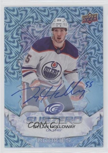 2022-23 Upper Deck Ice - Subzero Dylan Holloway #SZ-DH Blue Autographs ...