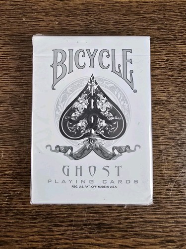 Bicycle Ghost Playing Cards Deck by Ellusionist - New, Sealed, Rare | eBay