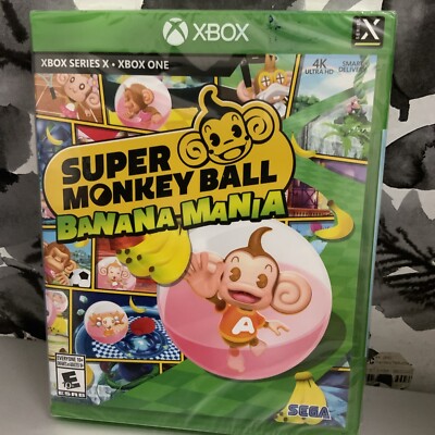🛑 NEW - XBOX - Super Monkey Ball Banana Mania: Standard Edition Xbox ...