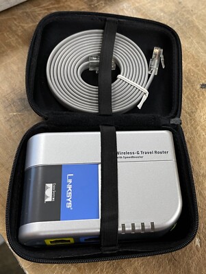 Wireless G Travel Router Cisco-Linksys 2.4GHz 802.11g WTR54GS with ...